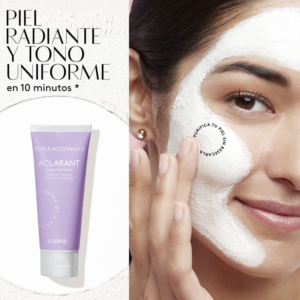 Set Mascarilla Facial Aclarante + Crema de Rostro Aclarant - belcorp